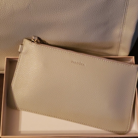 Pandora | Bags | Silver Pandora Purse Clutch Set | Poshmark